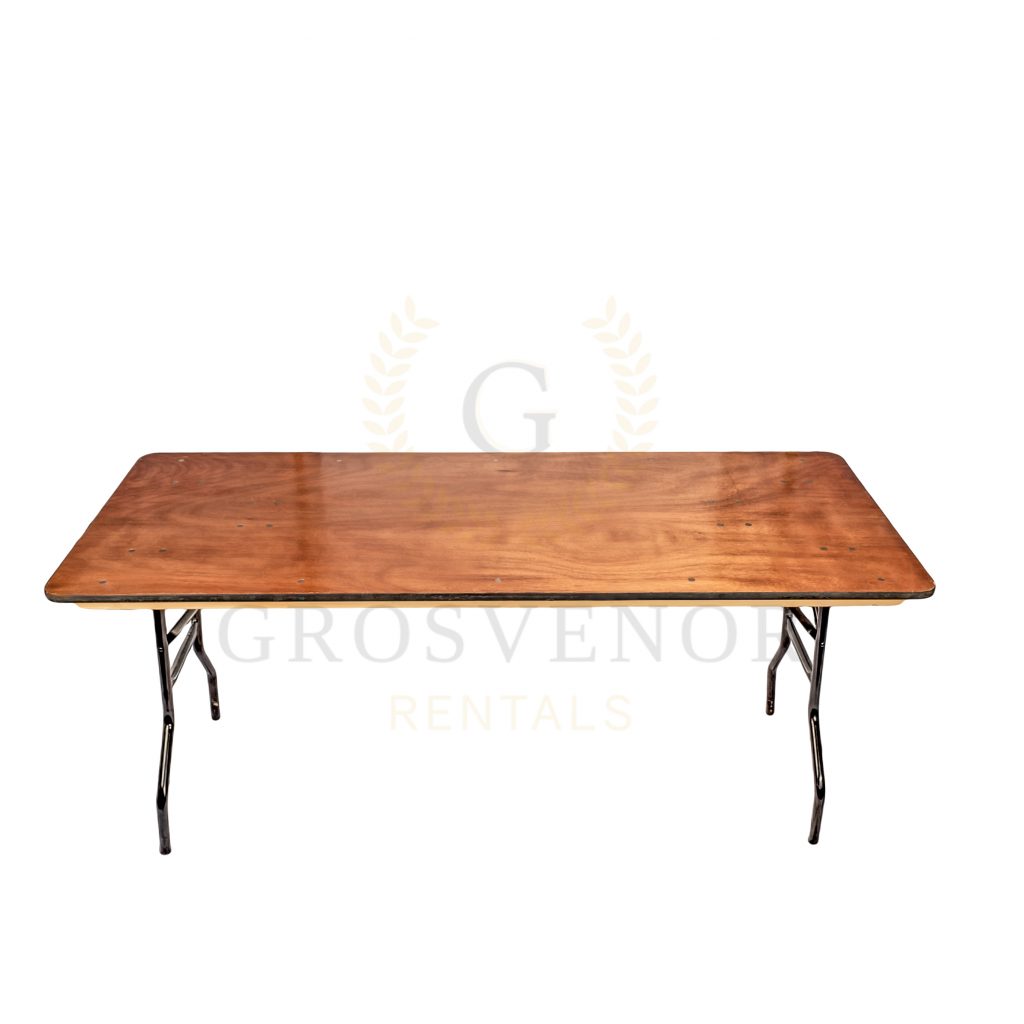 6ft X 3ft Trestle Table Grosvenor Rentals